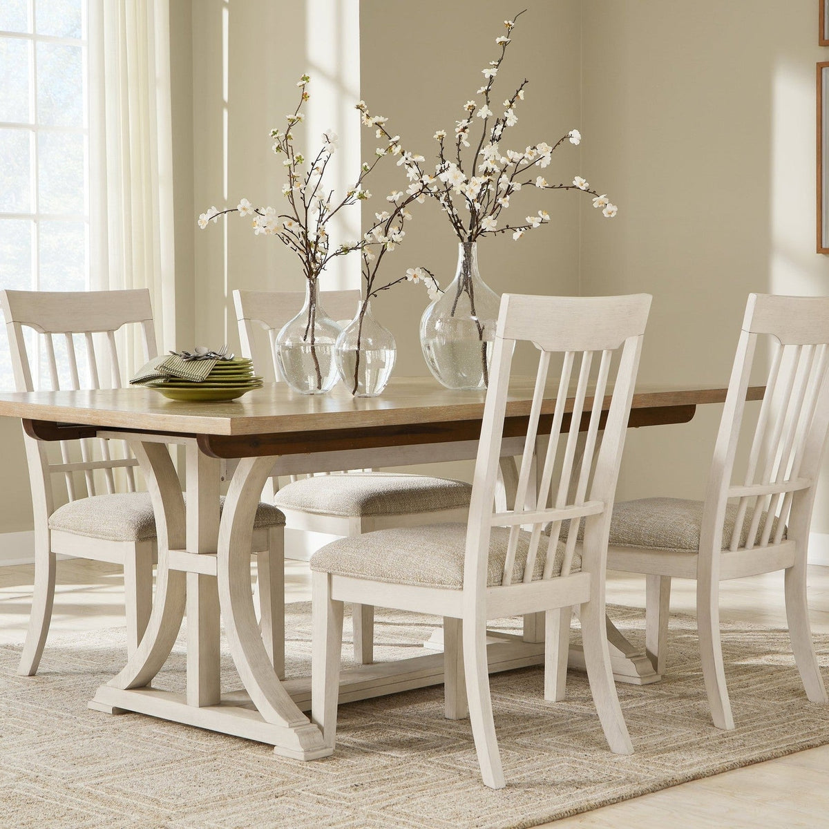 Ashley Furniture Shaybrock Multi Dining Table w/4 Chairs (Online ...
