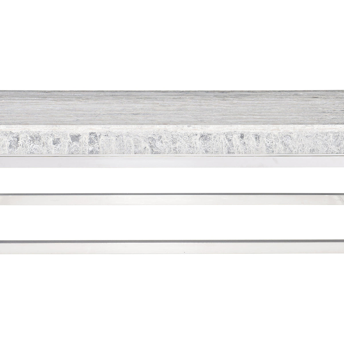 Bernhardt Arctic Ice Acrylic/Polished Stainless Steel Cocktail Table ...
