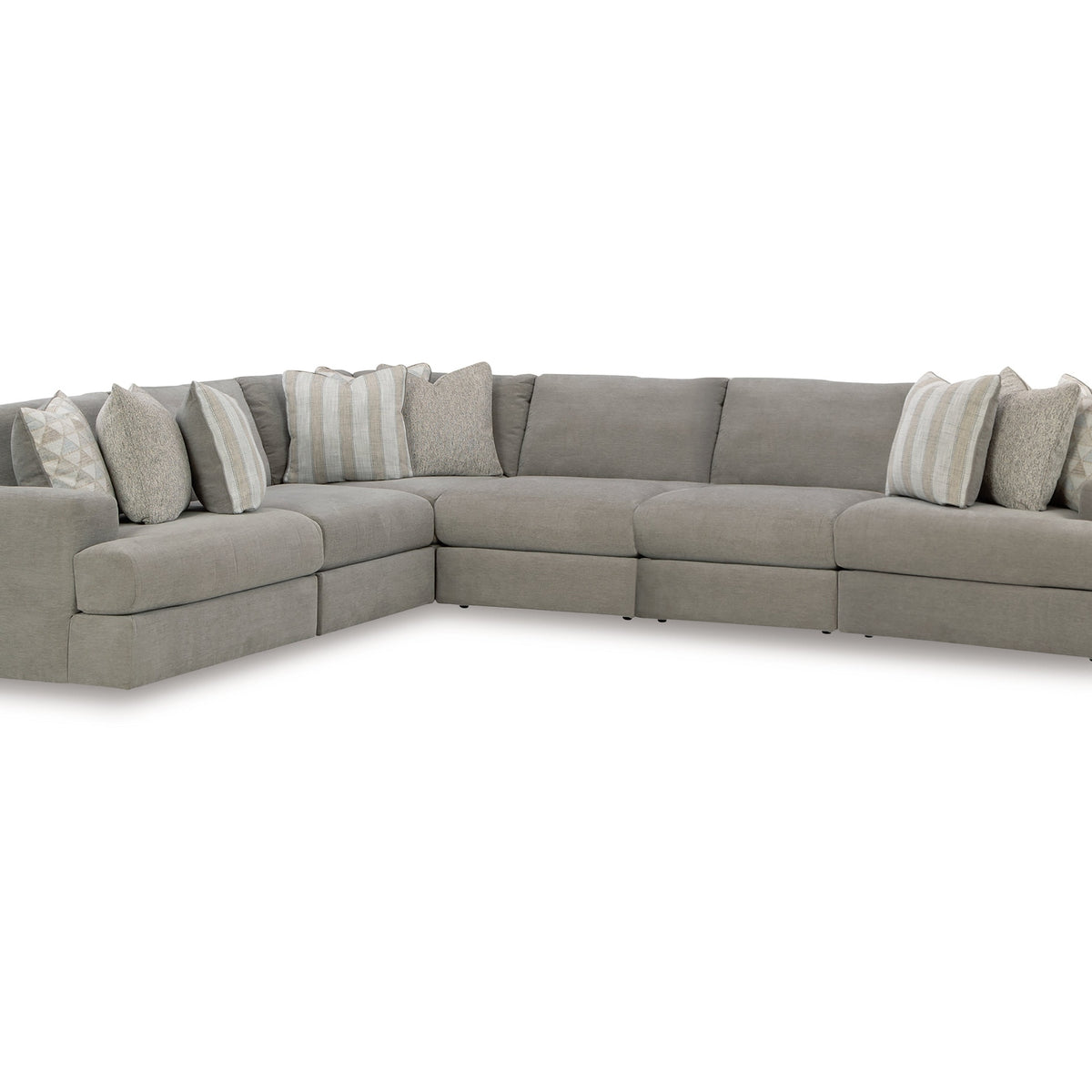 Ashley Furniture Avaliyah Ash 6-Piece Sectional | Ornate Home