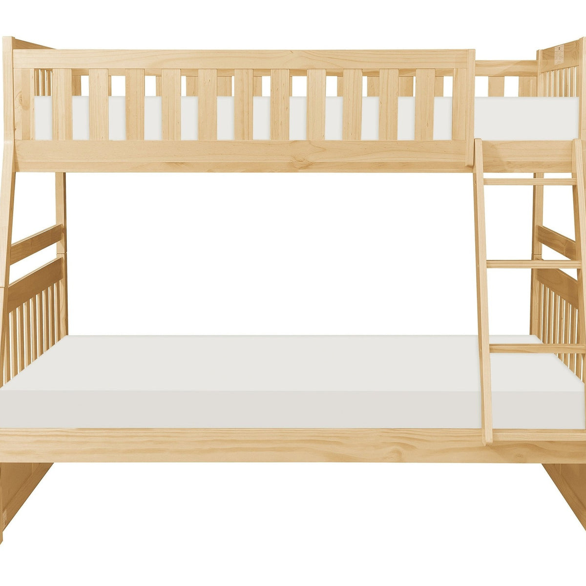 Homelegance Bartly Natural Pine Twin/Full Bunk Bed | Ornate Home