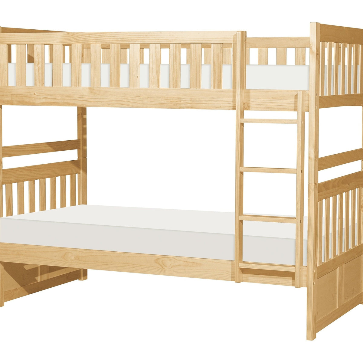 Homelegance Bartly Natural Pine Twin/Twin Bunk Bed | Ornate Home