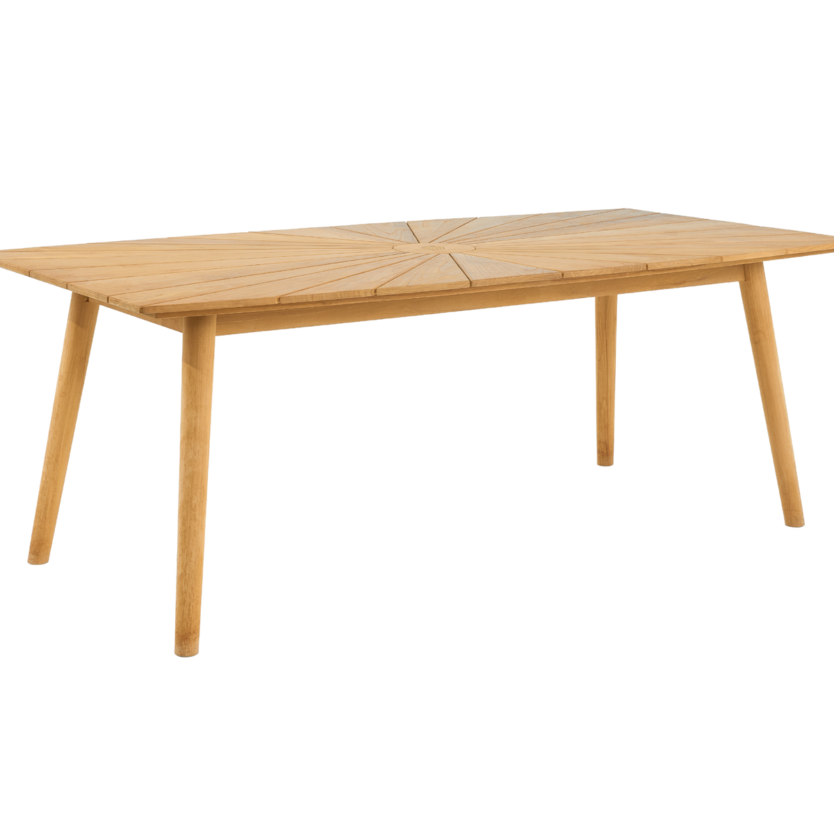 Cambria Rectangular Teak Outdoor Dining Table | Ornate Home