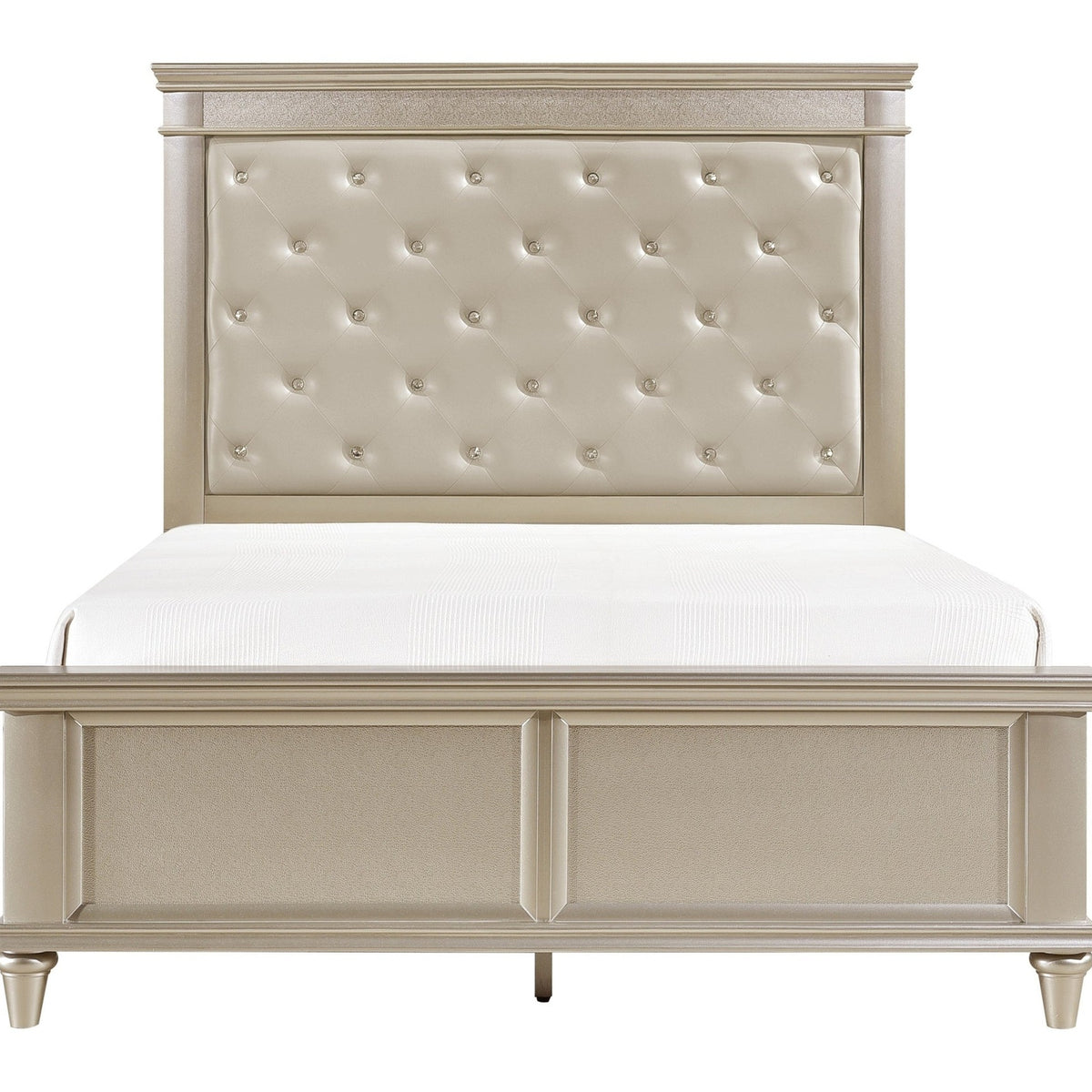 Homelegance Celandine Silver Full Bed | Ornate Home