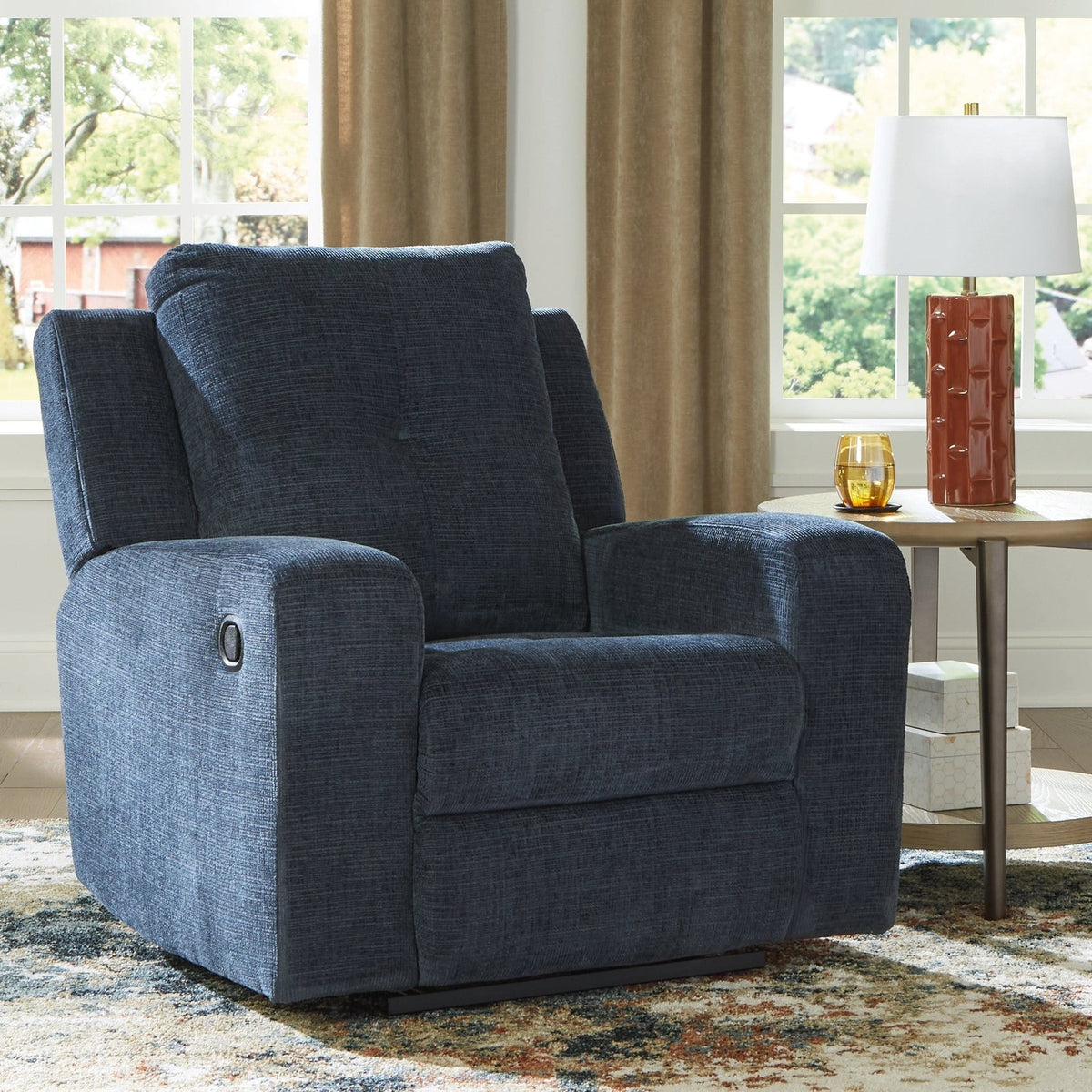 Ashley Furniture Danum Ink Recliner (Online Special Price) | Ornate Home