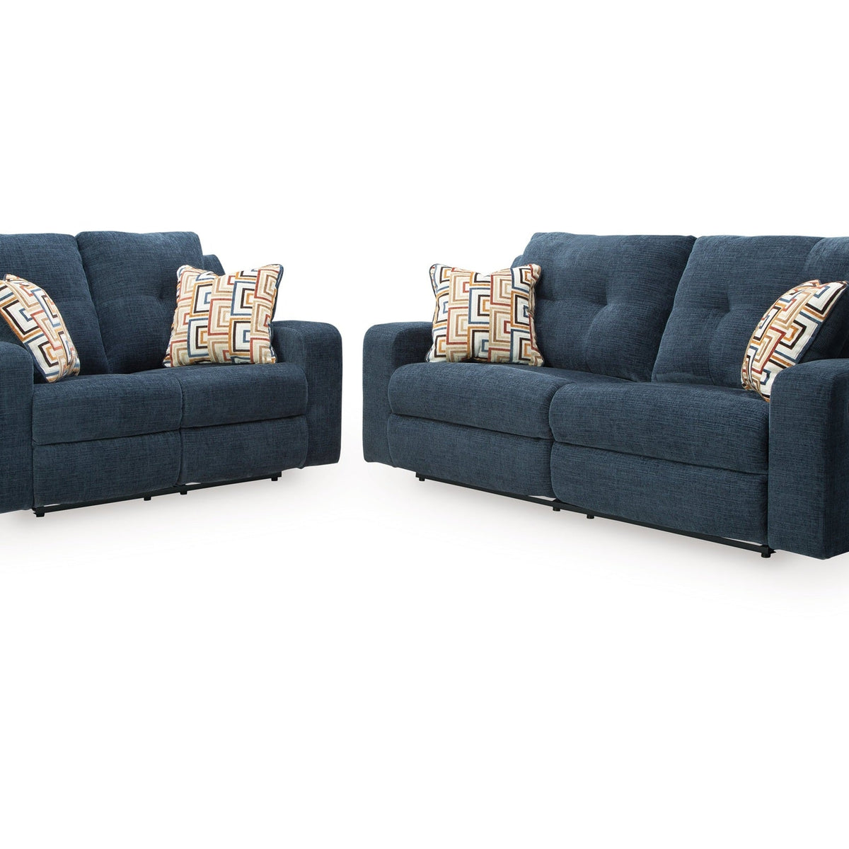 Ashley Furniture Ink Danum Reclining Sofa and Loveseat (Online Special ...