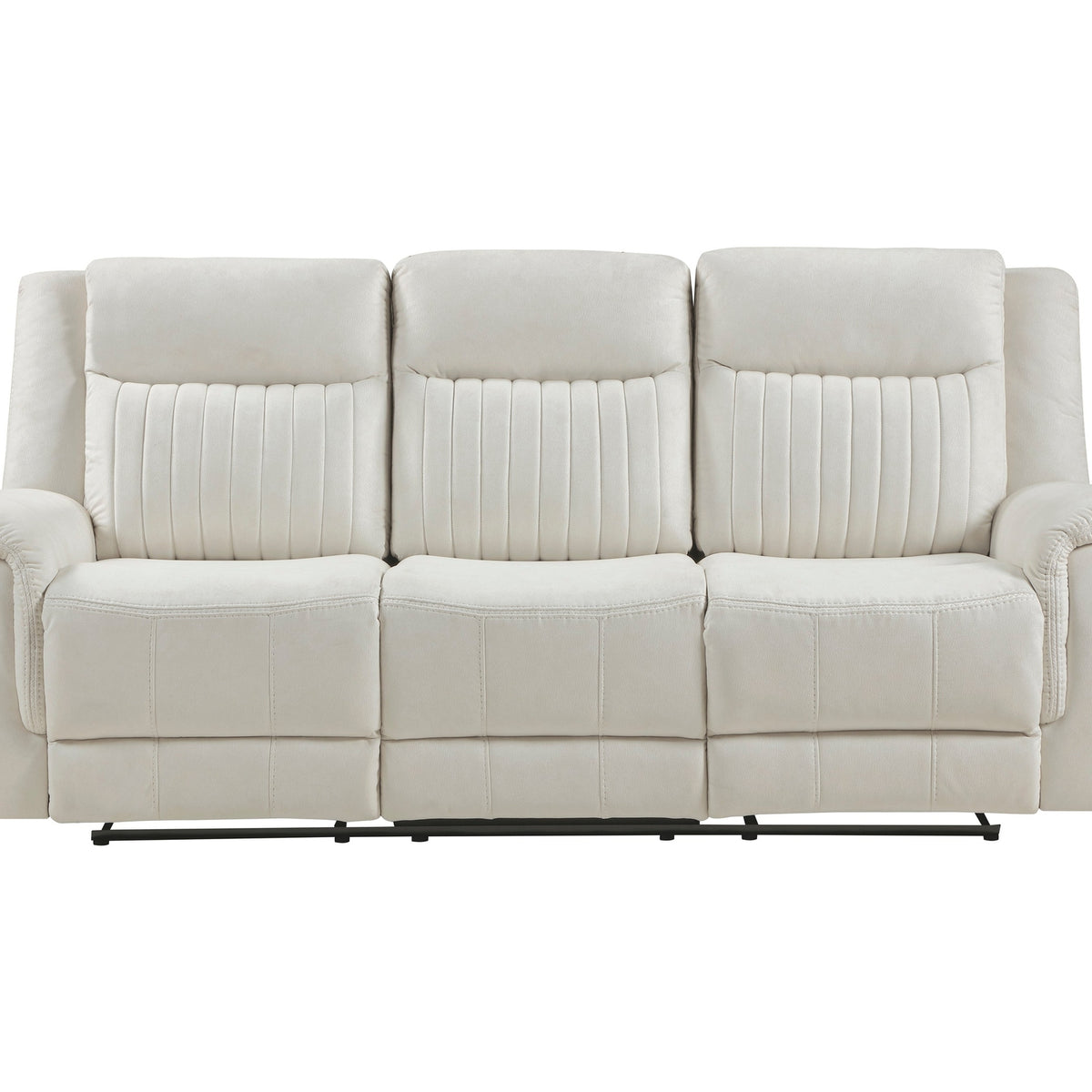 Homelegance Dean Beige Double Reclining Sofa | Ornate Home