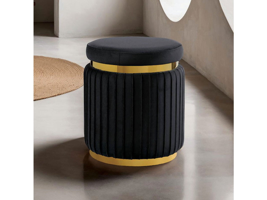 Furniture of America Dottie Black Stool | Ornate Home