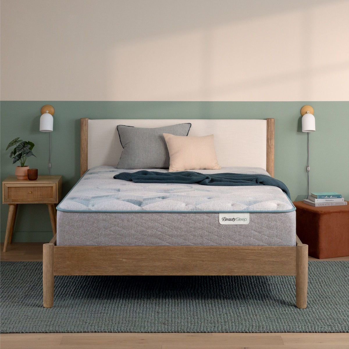Beautyrest Dream Weaver 13.75" Gray Innerspring Twin Plush Mattress