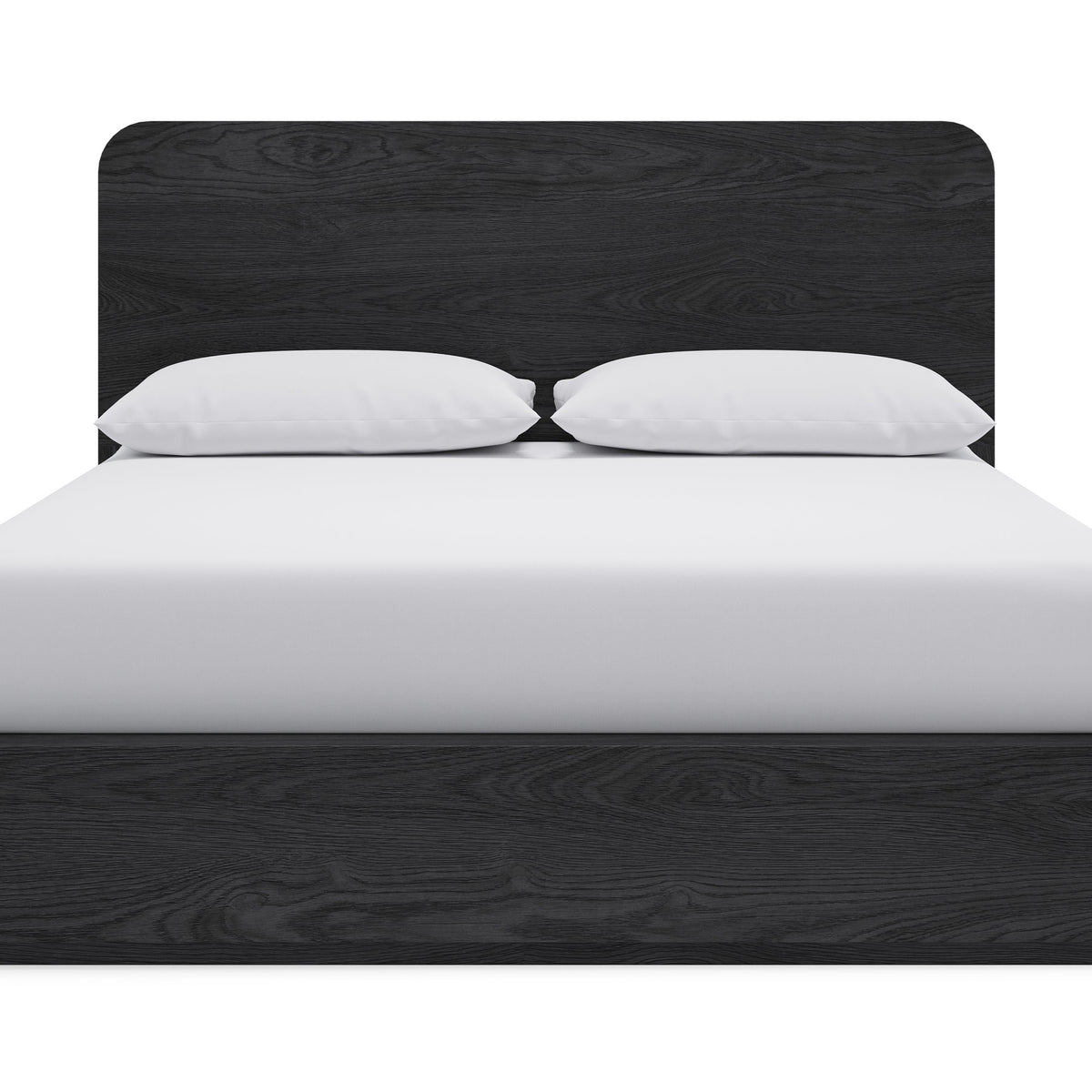 Modus Elora Jet Queen Ash Wood Platform Bed | Ornate Home