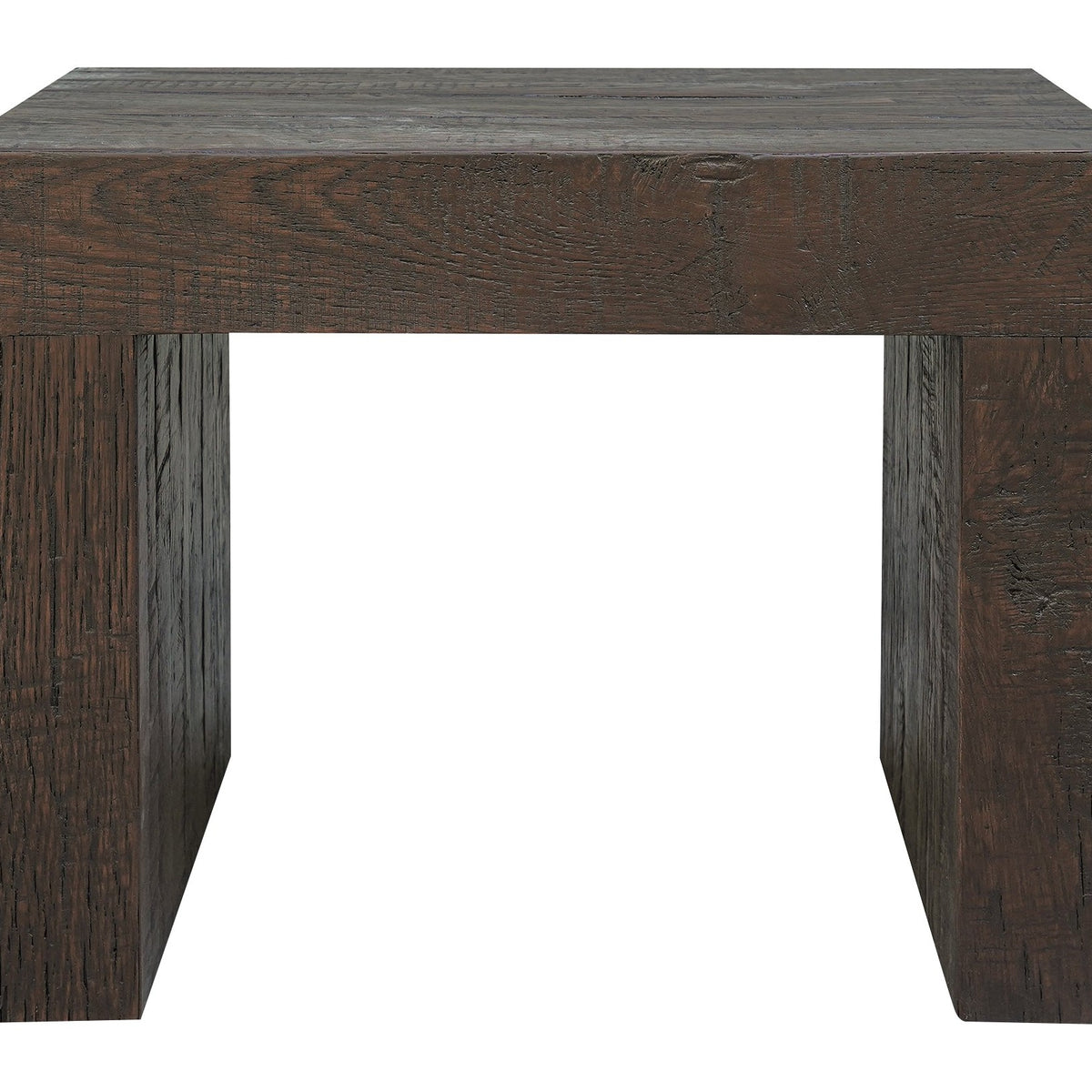 Moe's Home Evander Rustic Brown Dining Stool | Ornate Home
