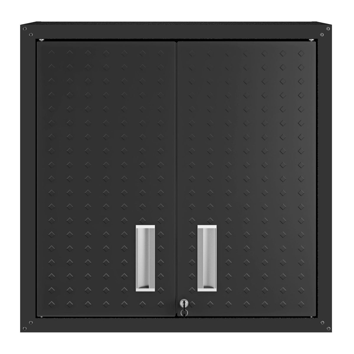 Manhattan Comfort Fortress Floating Garage Cabinet in Charcoal Grey ...