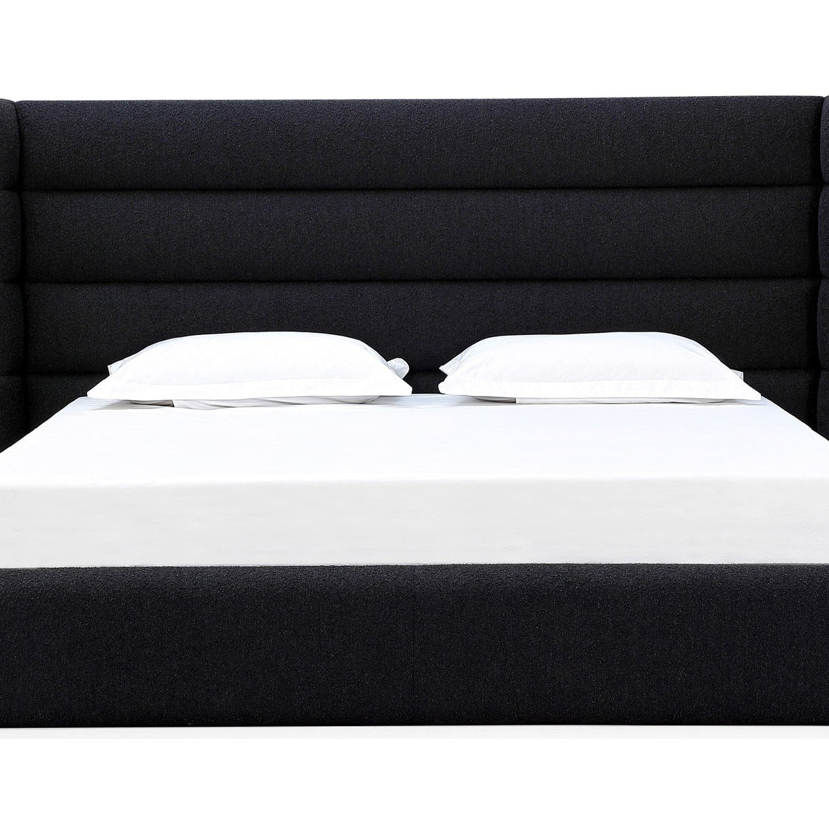 Modus Frank Ember Full Upholstered Wingback Platform Bed | Ornate Home