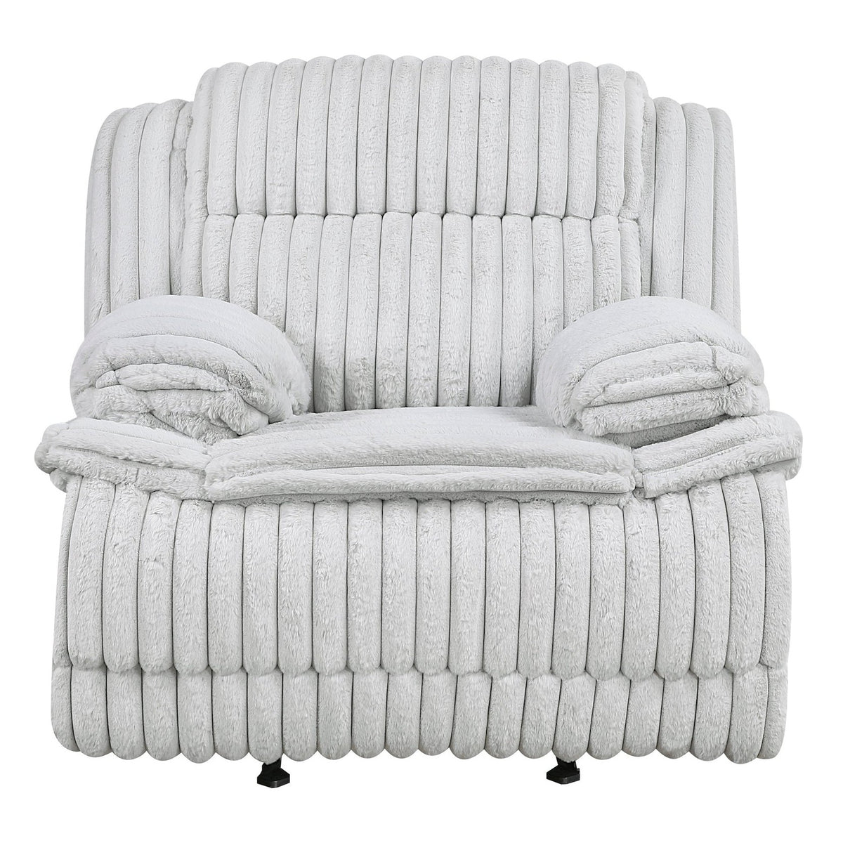 Homelegance Goodland Gray Glider Reclining Chair | Ornate Home