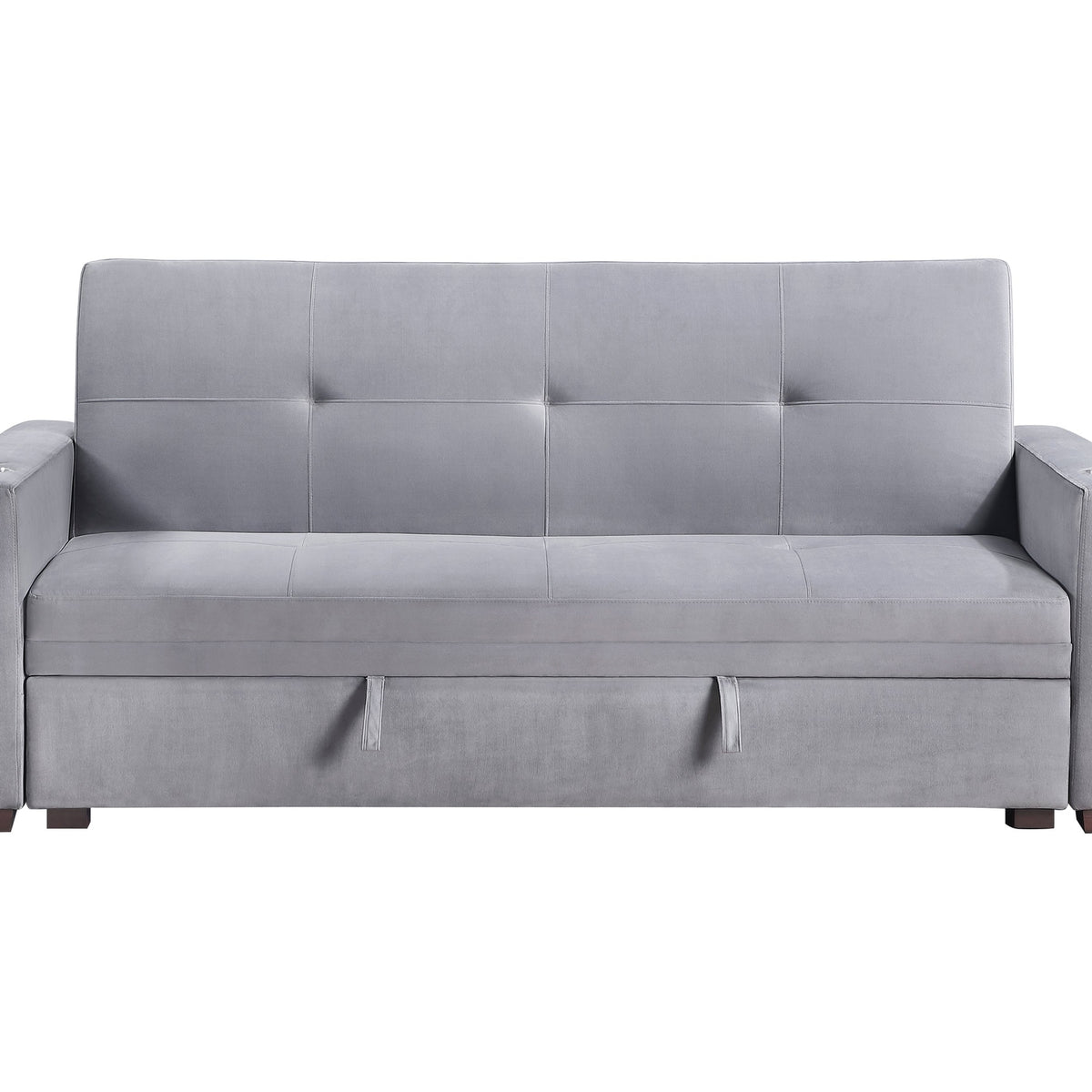 Homelegance Grady Gray Convertible Sofa | Ornate Home