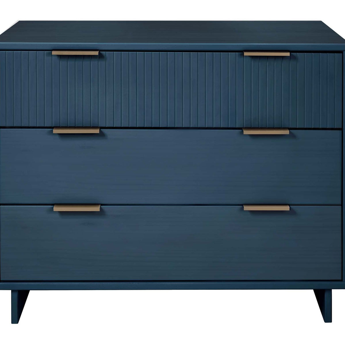 Manhattan Comfort Granville 38.18 Standard Dresser in Midnight Blue ...