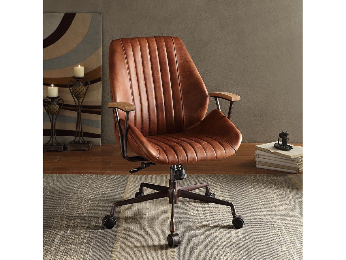 ACME Hamilton Cocoa Executive Office Chair | Ornate Home