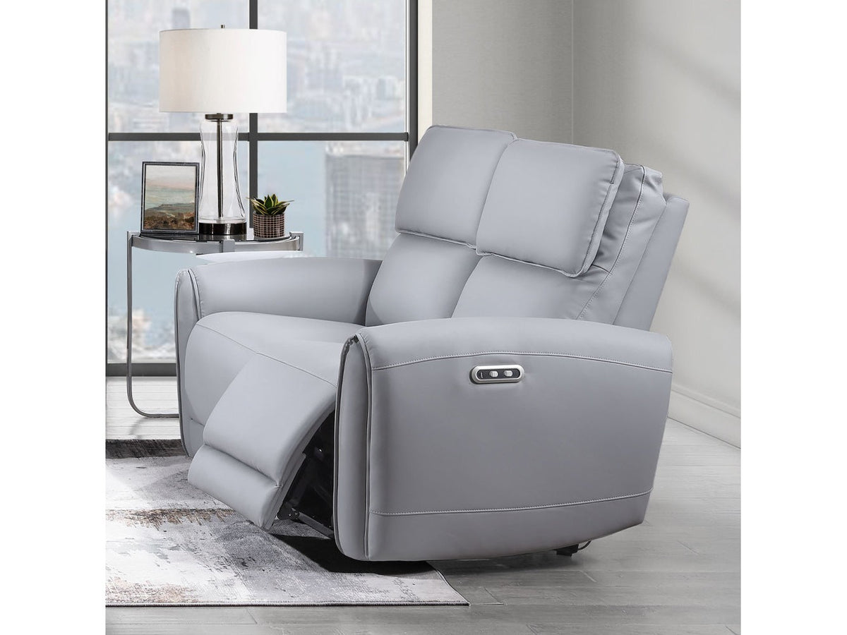 ACME Jeromie Gray Power Motion Loveseat | Ornate Home