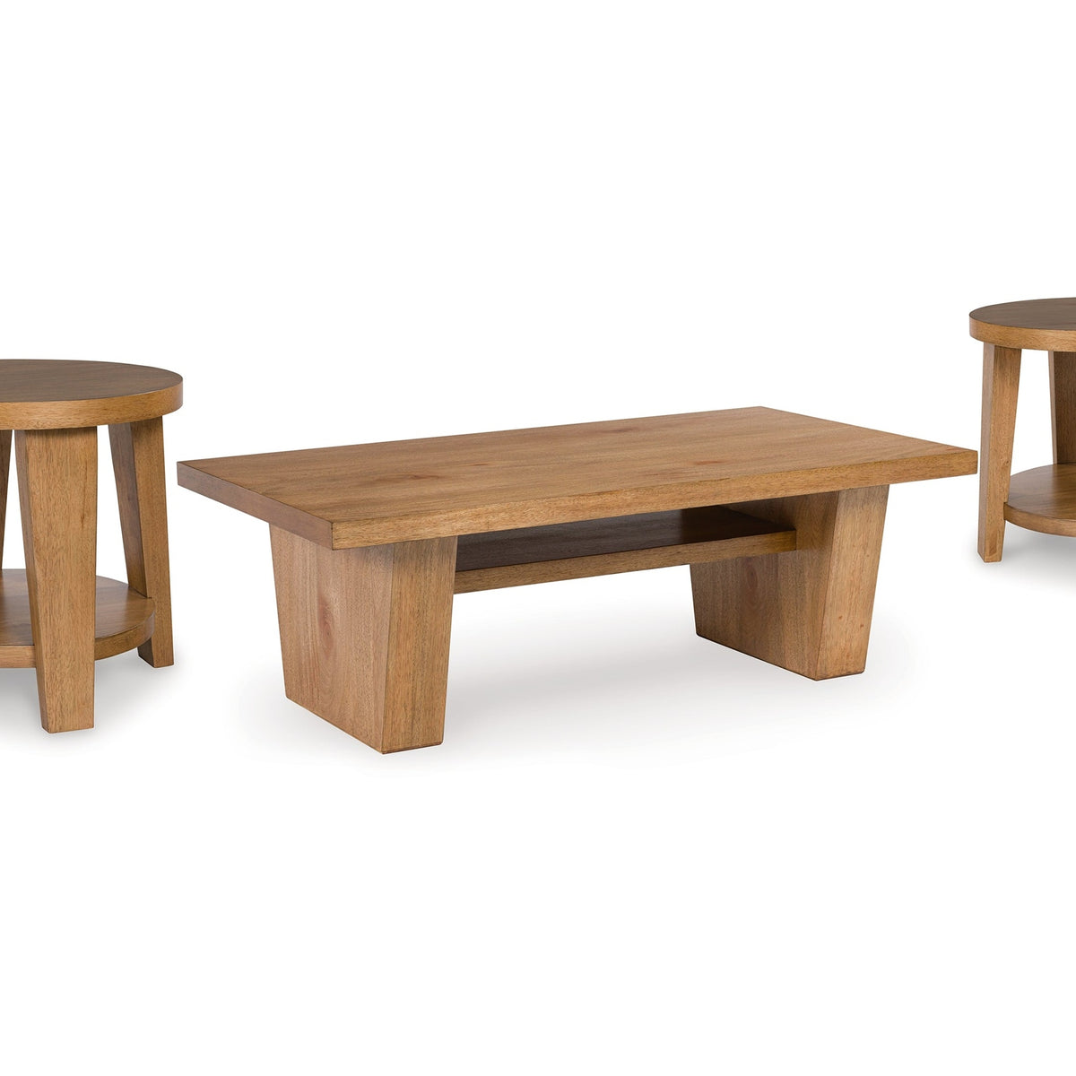 Ashley Furniture Kristiland Coffee Table and 2 End Tables | Ornate Home