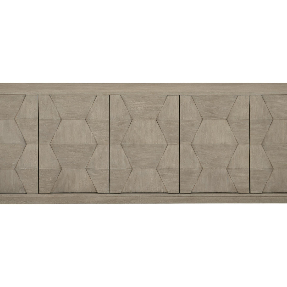 Bernhardt Linea Cerused Greige Entertainment Credenza | Ornate Home