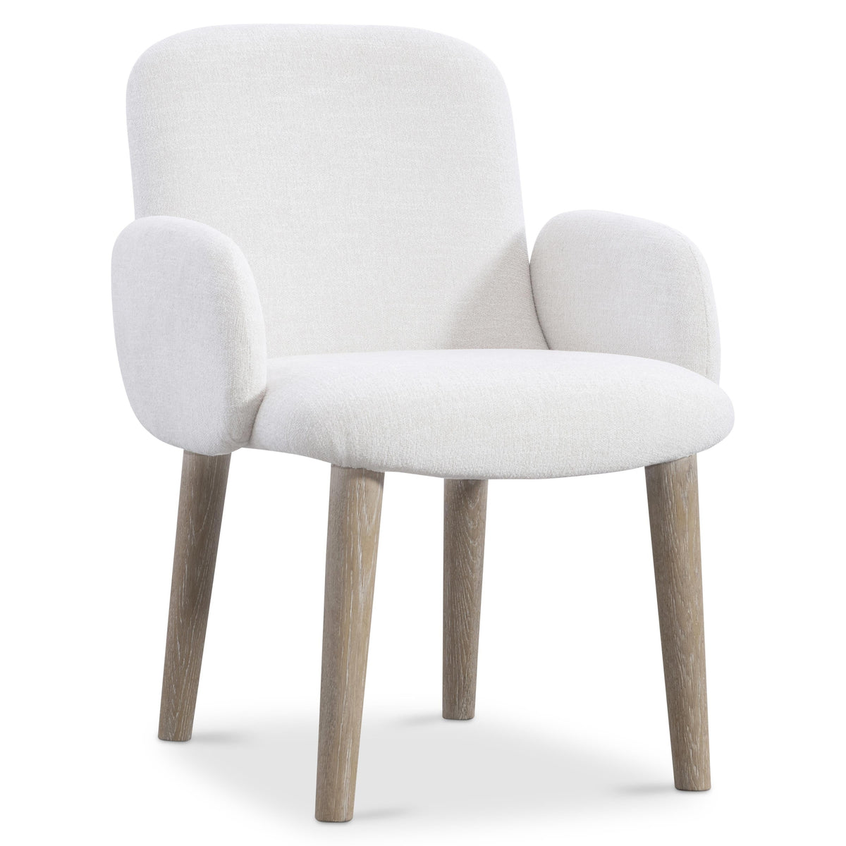 Loggia Aria/White/Cream Arm Chair (24" x 27.13" x 34")