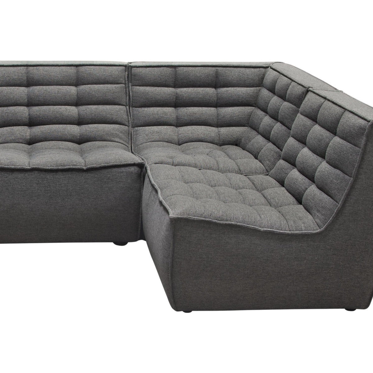 Diamond Sofa Marshall Grey 3pc Corner Modular Sectional | Ornate Home