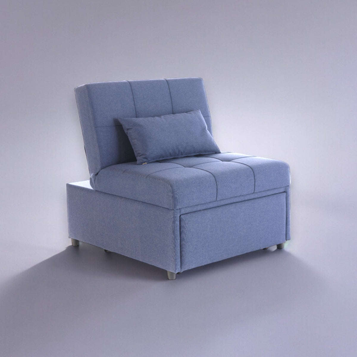 Bellona Mello Corvet Navy Pull Out Sleeper Chair | | Ornate Home