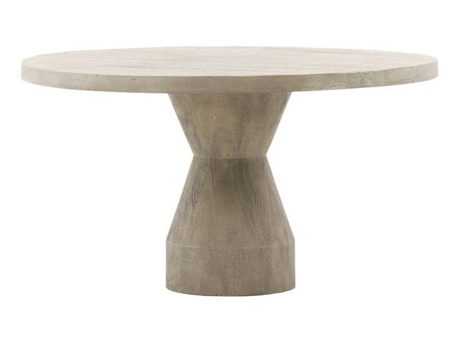 Dovetail Minerva Grey Wash Dining Table | Ornate Home