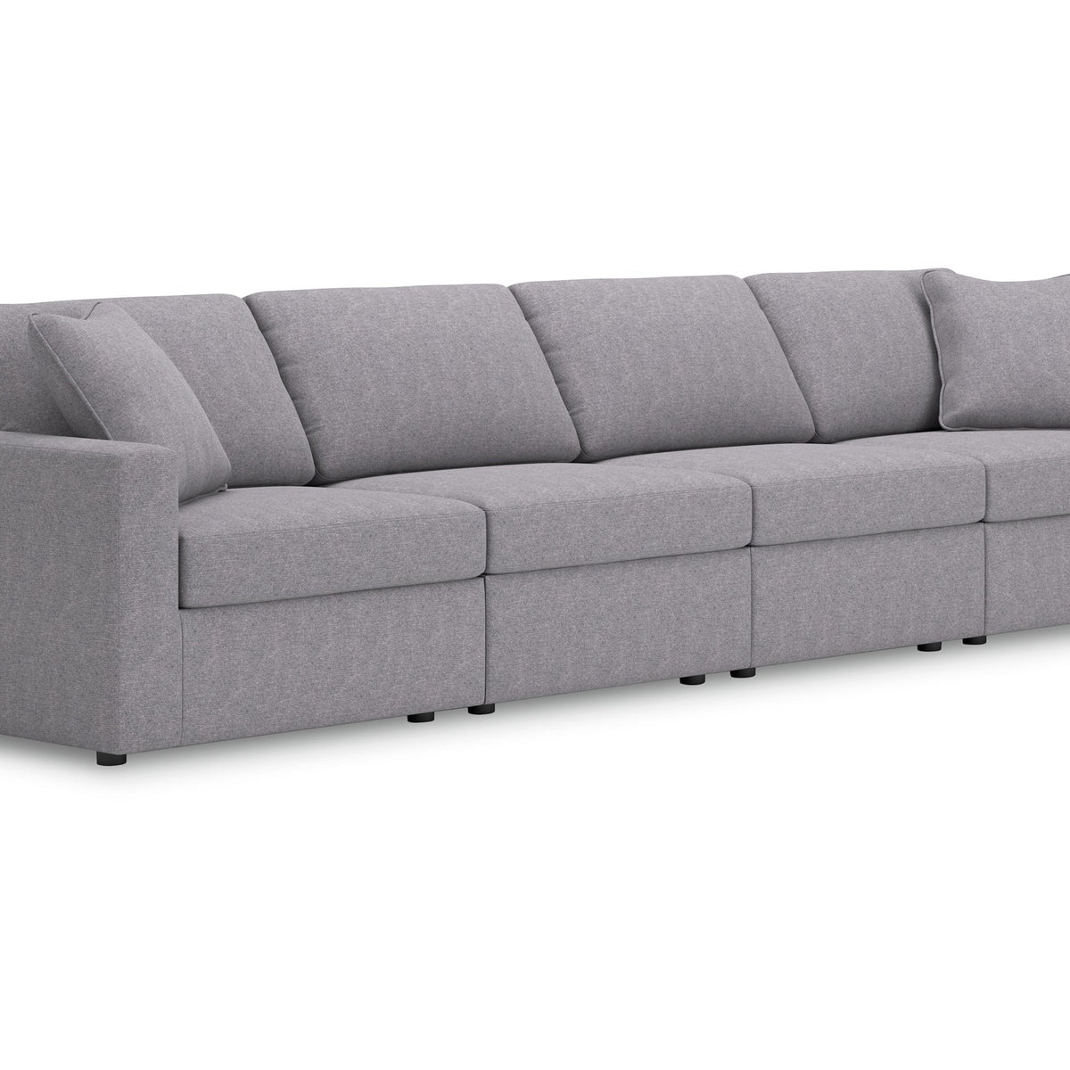 Ashley Furniture Modmax Granite 4-Piece Sectional | Ornate Home