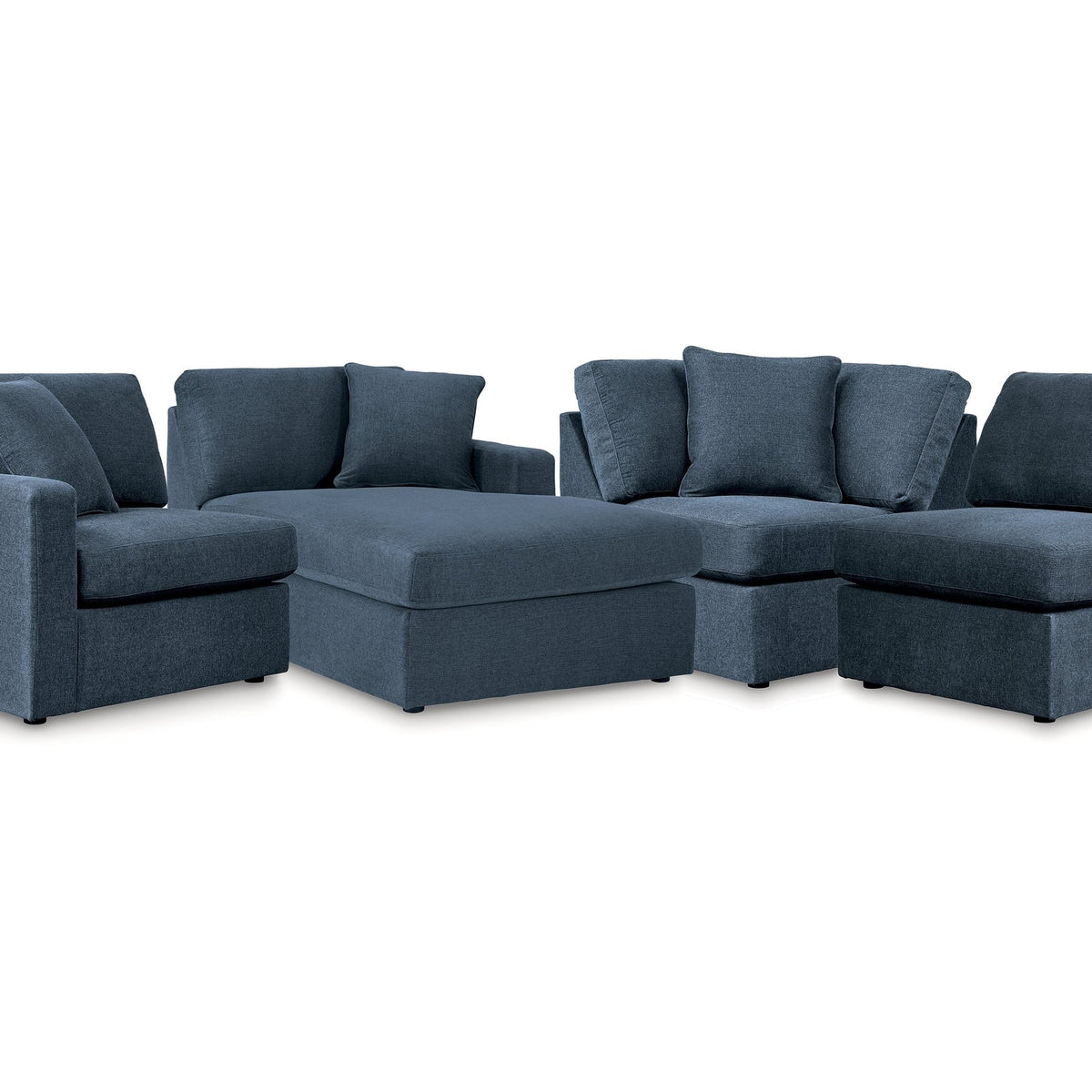 Ashley Furniture Modmax Ink 4-Piece Sectional w/Chaise (Online Special ...