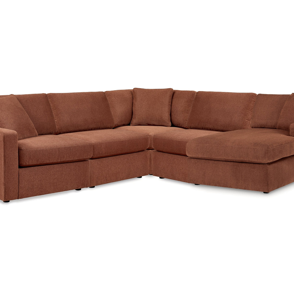 Ashley Furniture Modmax Spice 5-Piece Sectional w/Chaise | Ornate Home