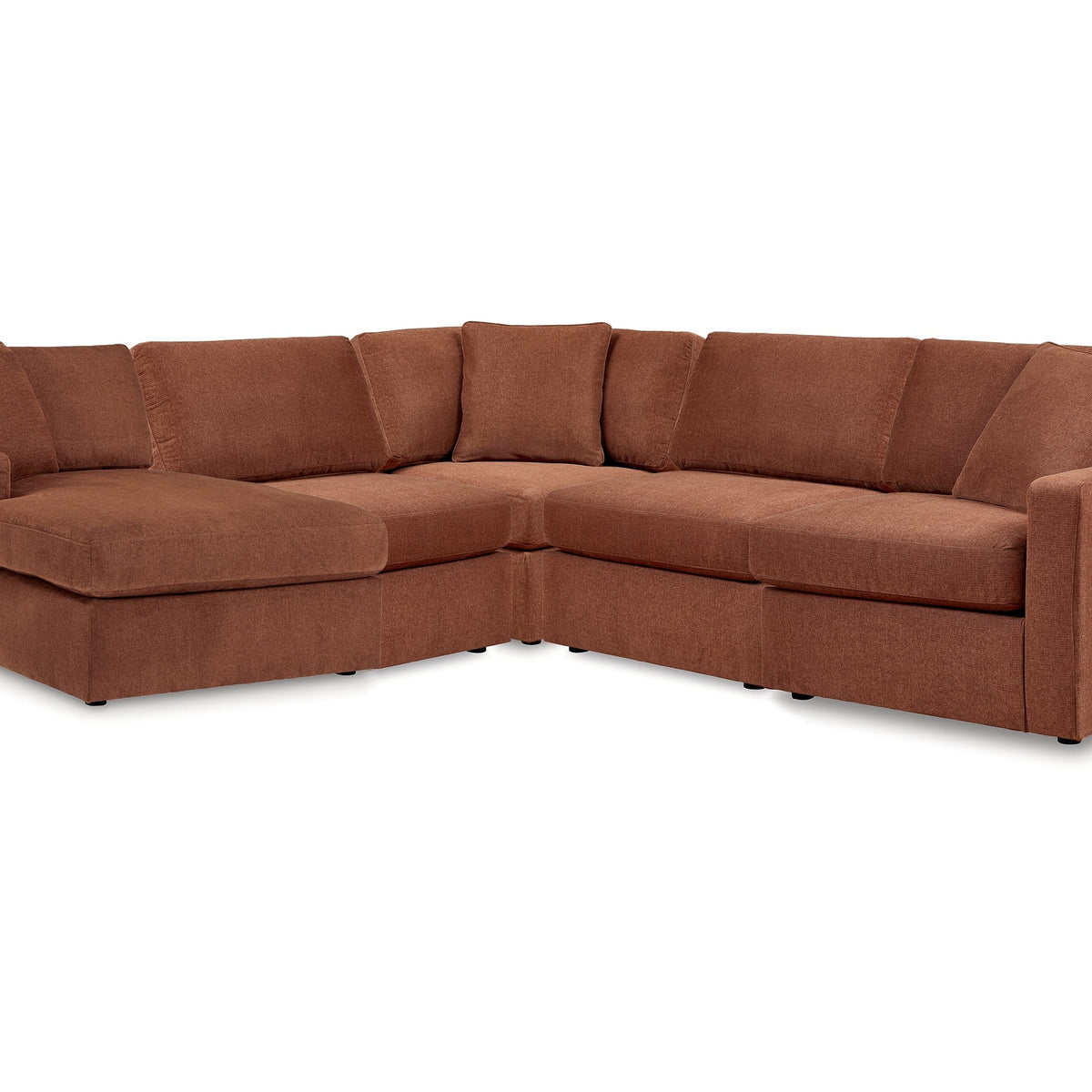 Ashley Furniture Modmax Spice 5-Piece Sectional w/Chaise | Ornate Home