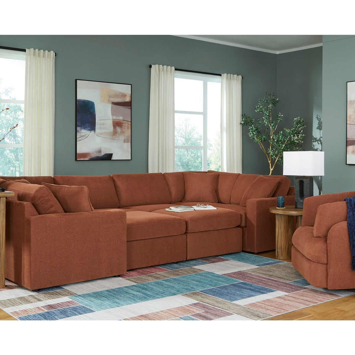 Ashley Furniture Modmax Spice Modular Sectional Sofa Units | Ornate Home