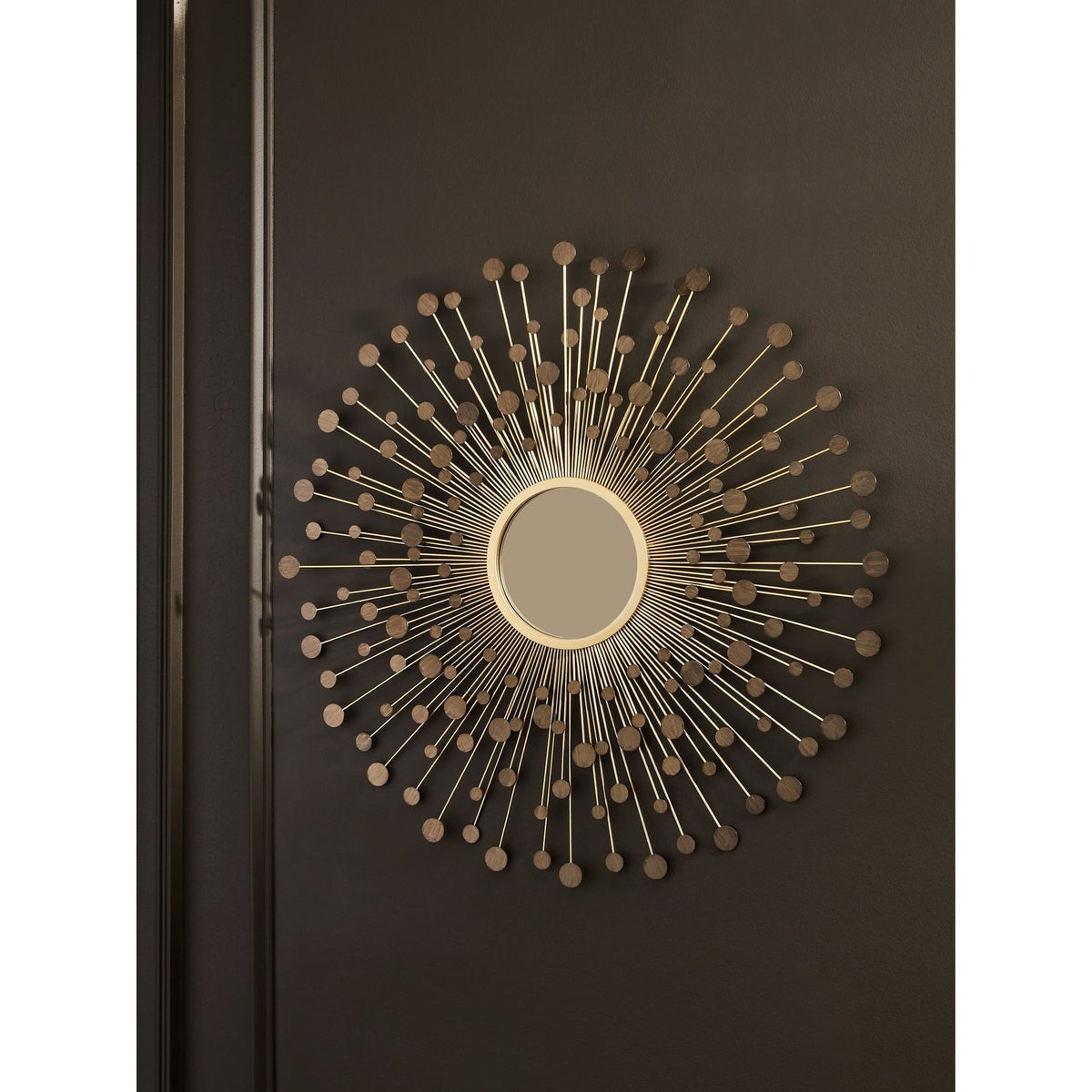 Ashley Furniture Morwenna Bronze/Gold Finish Accent Mirror (Online ...