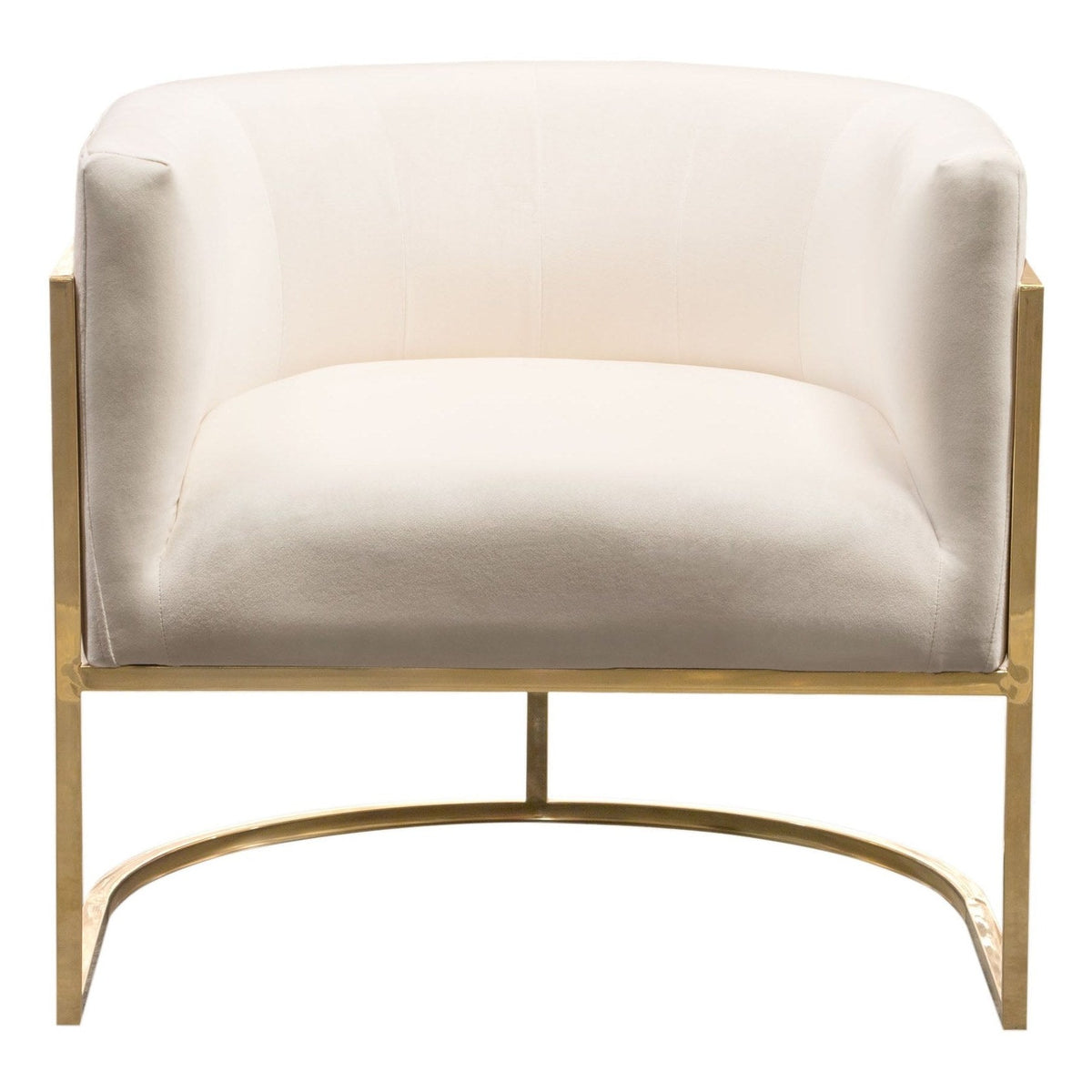 Diamond Sofa Pandora Cream Accent Chair | Ornate Home