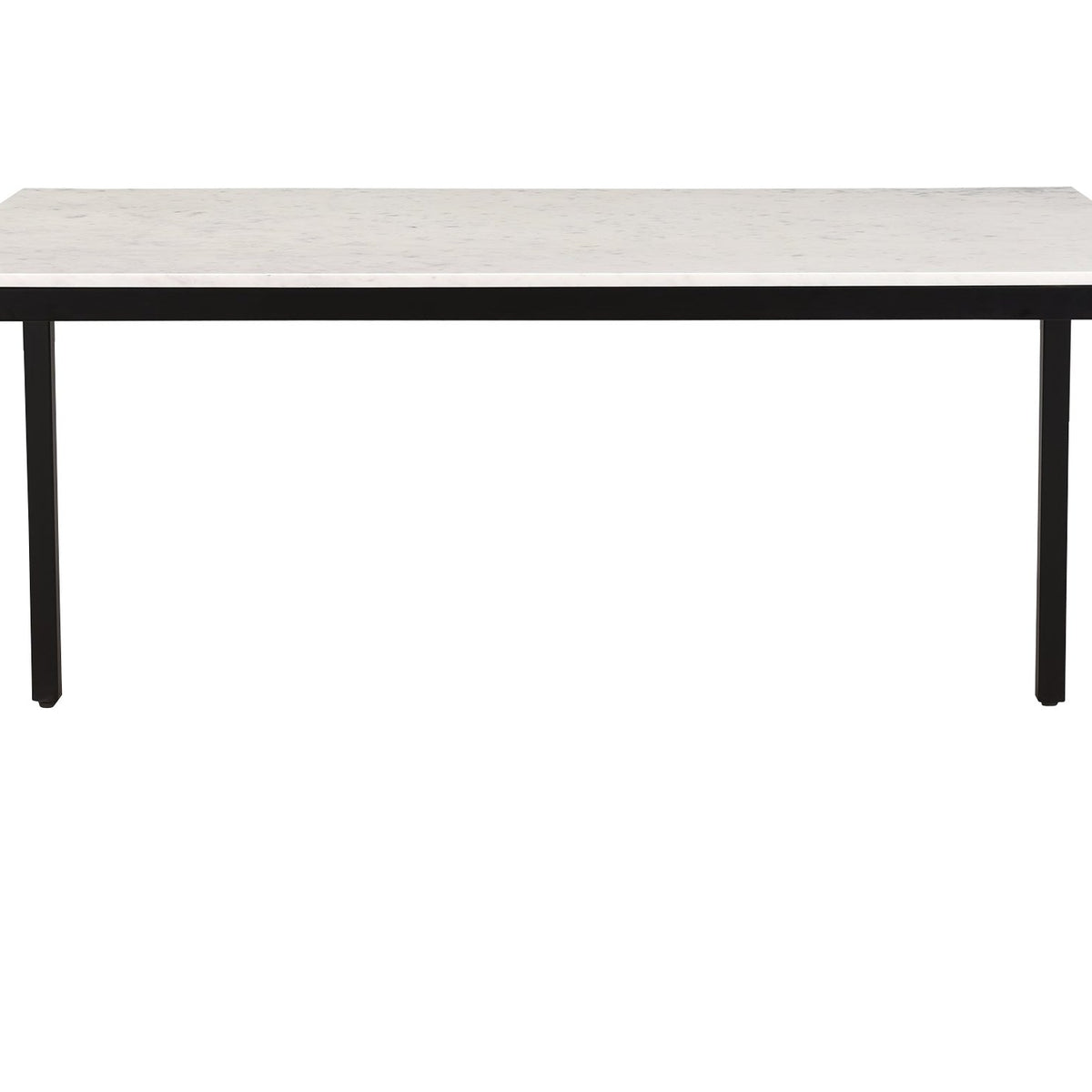Moe's Home Parson White Marble Small Dining Table | Ornate Home