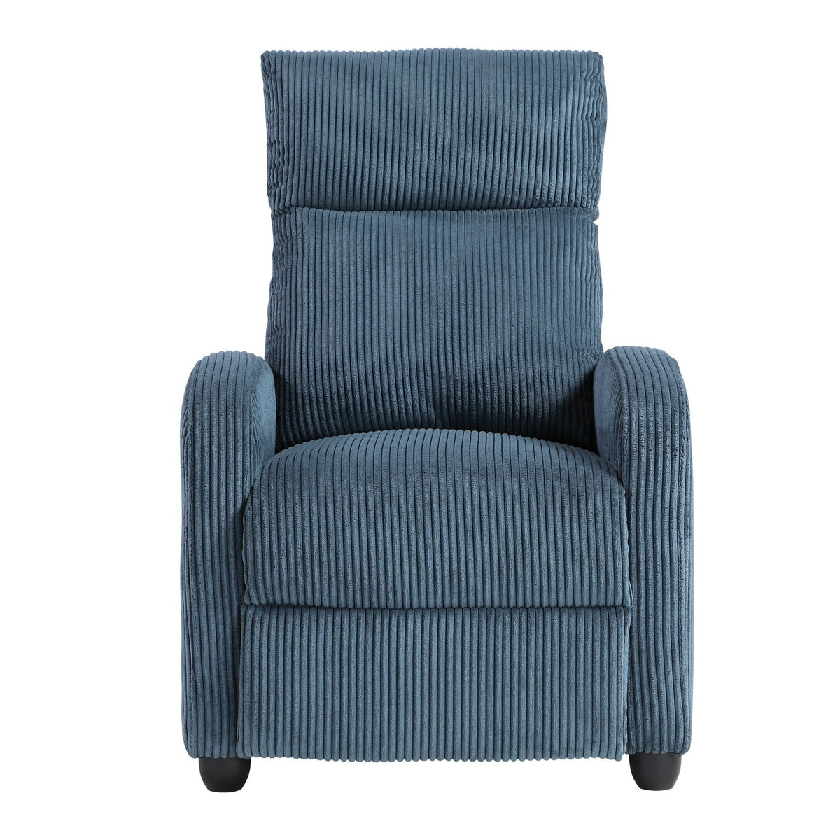 Homelegance Parsons Midnight Blue Reclining Chair | Ornate Home