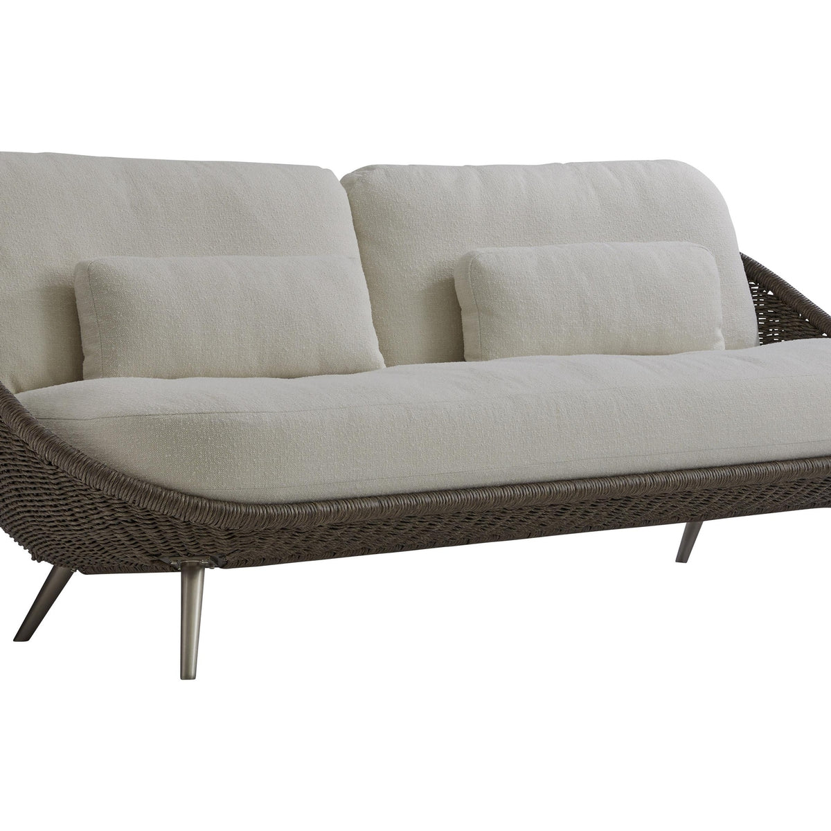 Santa Pebble/White/Cream Monica Outdoor Sofa