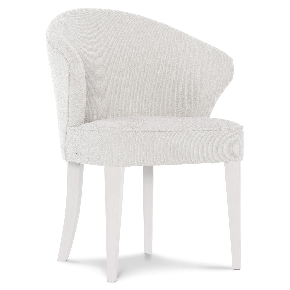 Bernhardt Silhouette Eggshell/Greige Arm Chair | Ornate Home