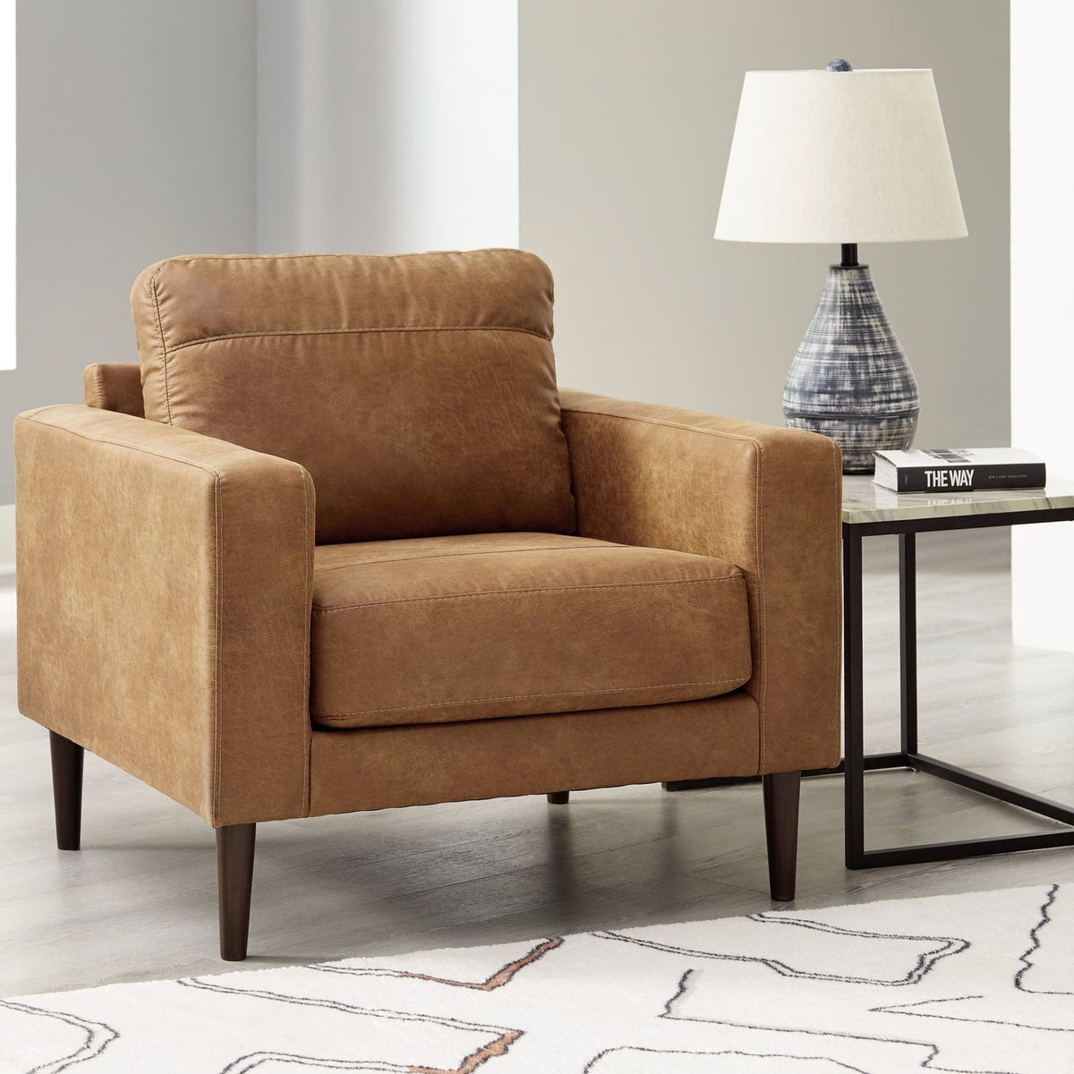 Ashley Furniture Telora Caramel Chair | Ornate Home