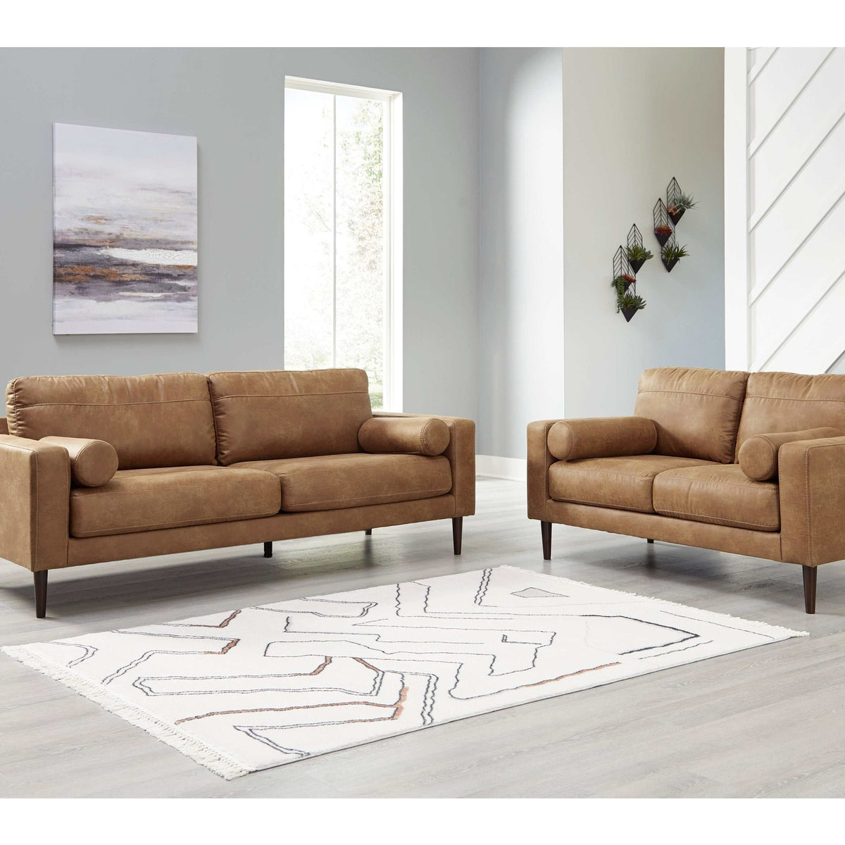 Ashley Furniture Telora Caramel Living Room Sets | Ornate Home