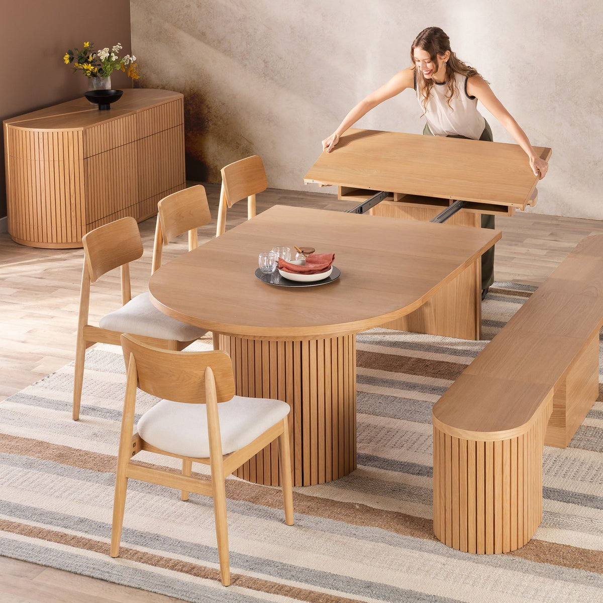 Round Dining Set - The Host | Ornate Home