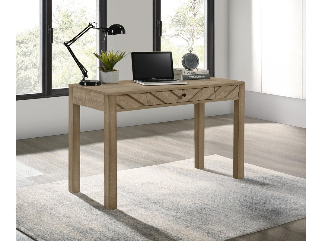 Crown Mark Valor Light Brown Writing Desk | Ornate Home