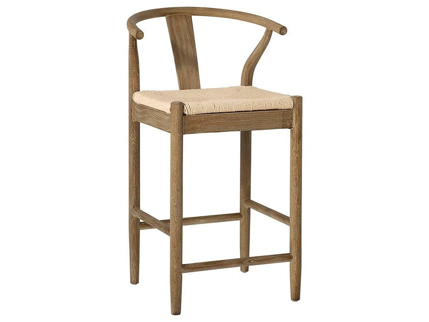 Rylee Natural Counter Stool | Ornate Home