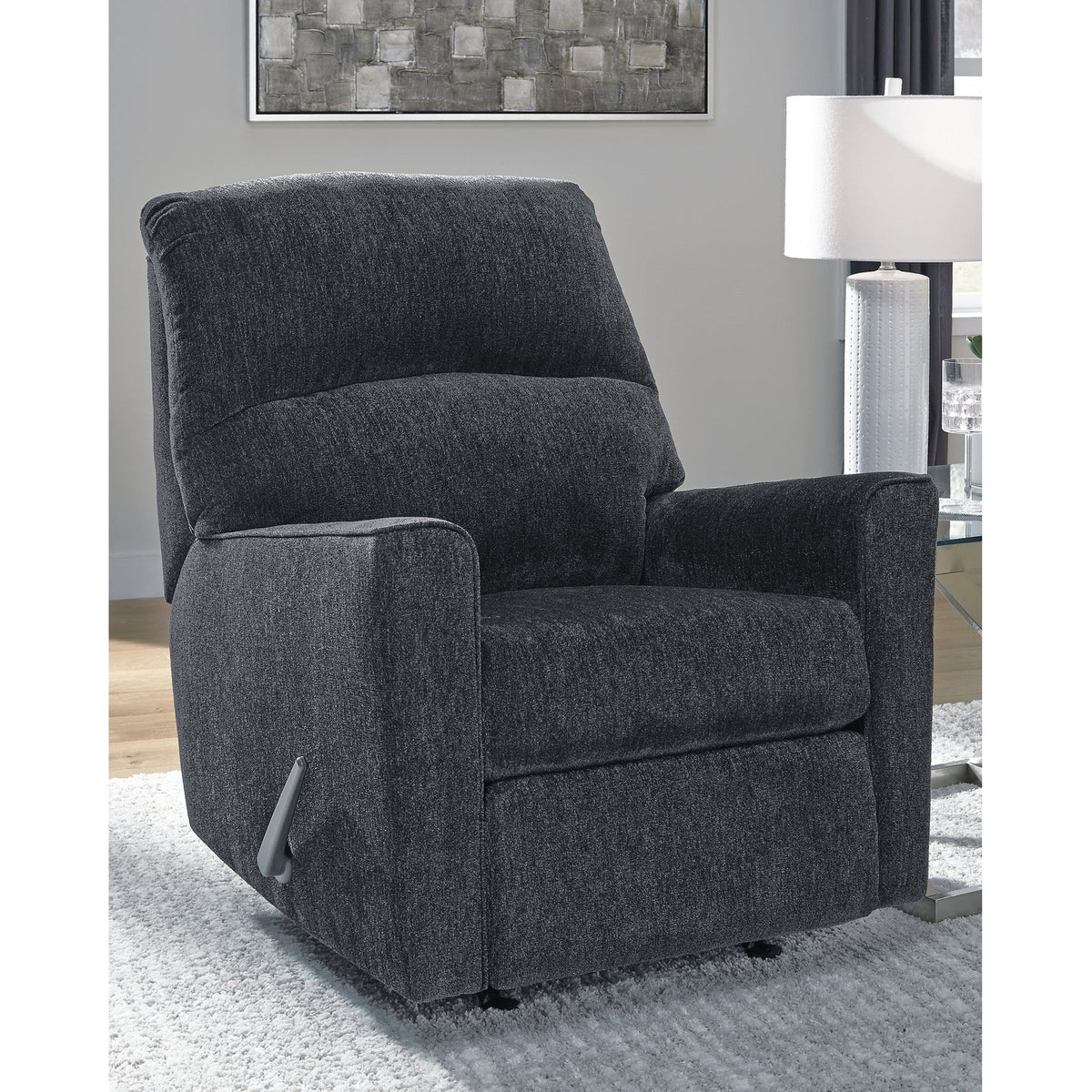 Ashley Furniture Altari Fabric UPH Rocking Motion Recliner | Ornate Home