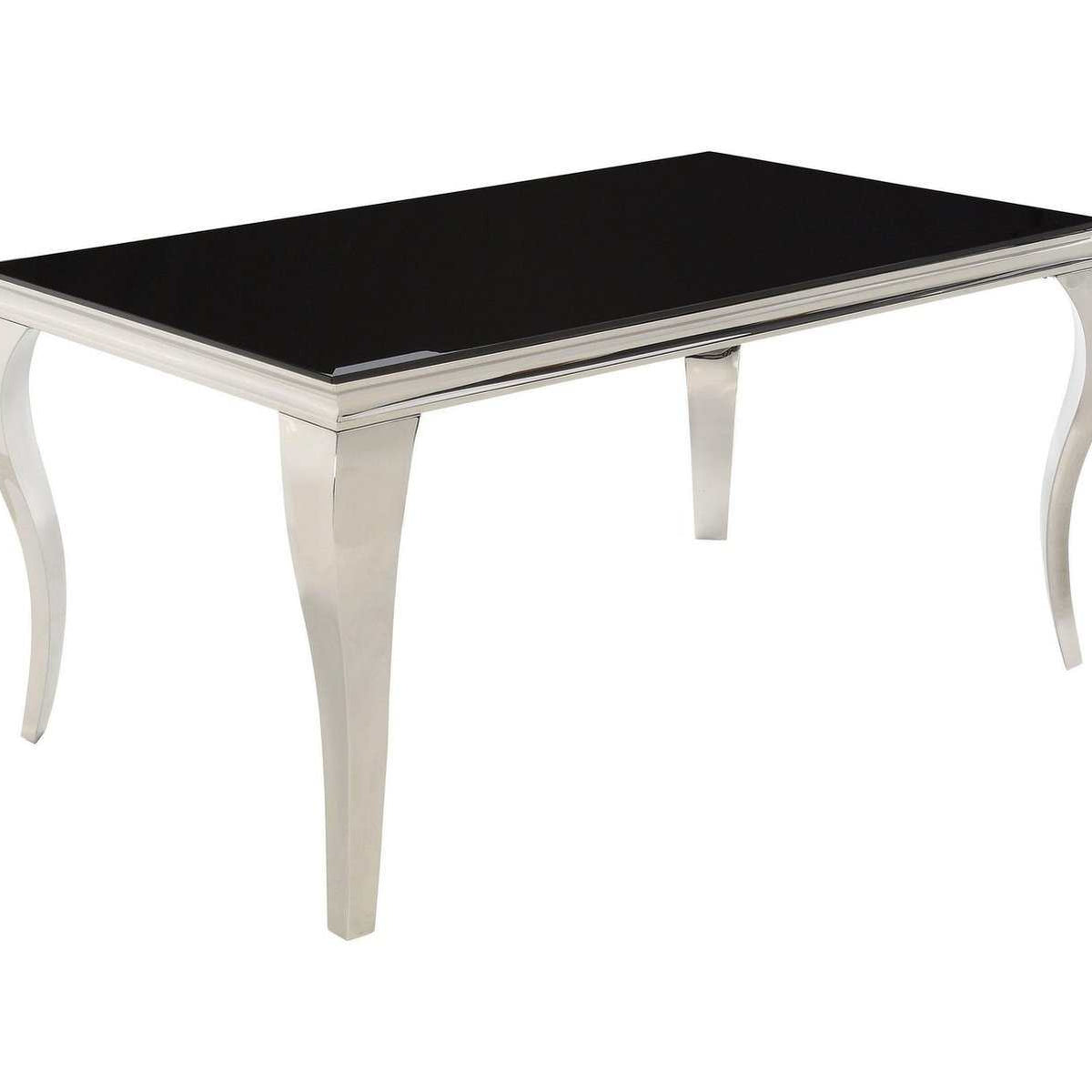 Coaster Carone Black Dining Table | Ornate Home