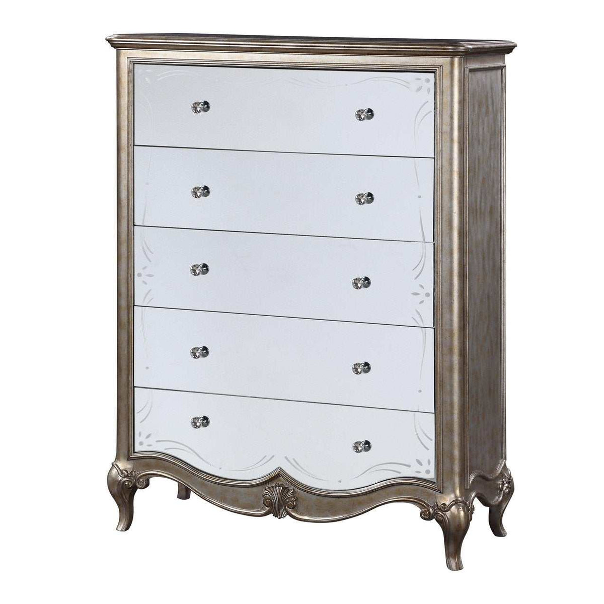 Esteban Antique Champagne Chest | Ornate Home